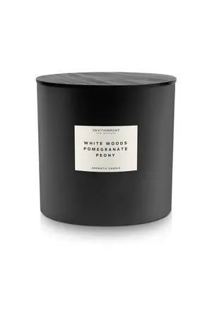 ENVIRONMENT Inspired 5-star Resort Scents Candle - White Woods|pomegranate|peony
